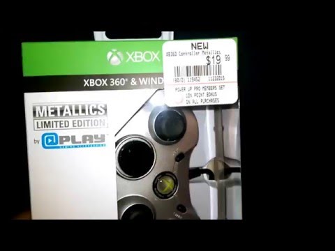 @play Xbox 360 Controller Unboxing - YouTube