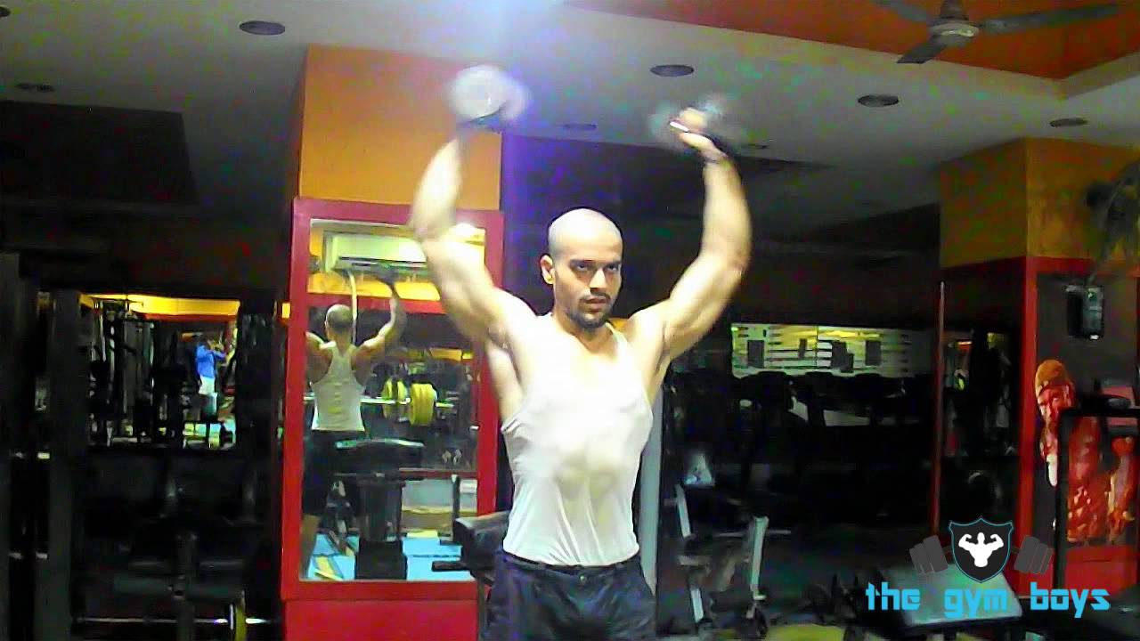 Dumbbell Superman Shoulder Fly | The Gym Boys - YouTube
