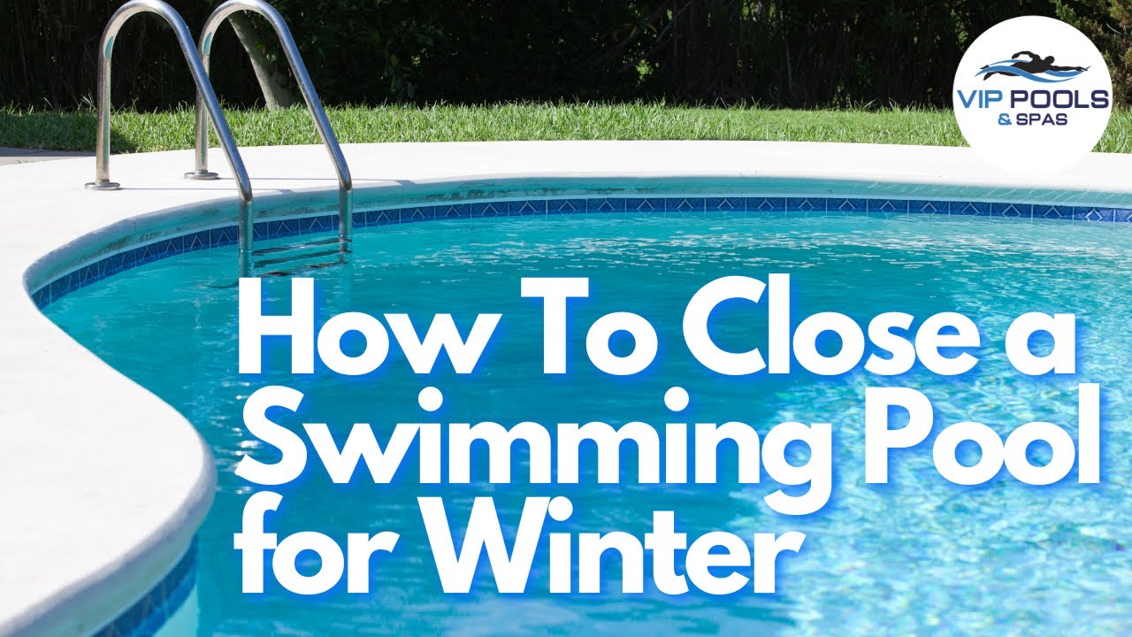Close and Winterize a Swimming Pool by Yourself / How to Close a Pool ...