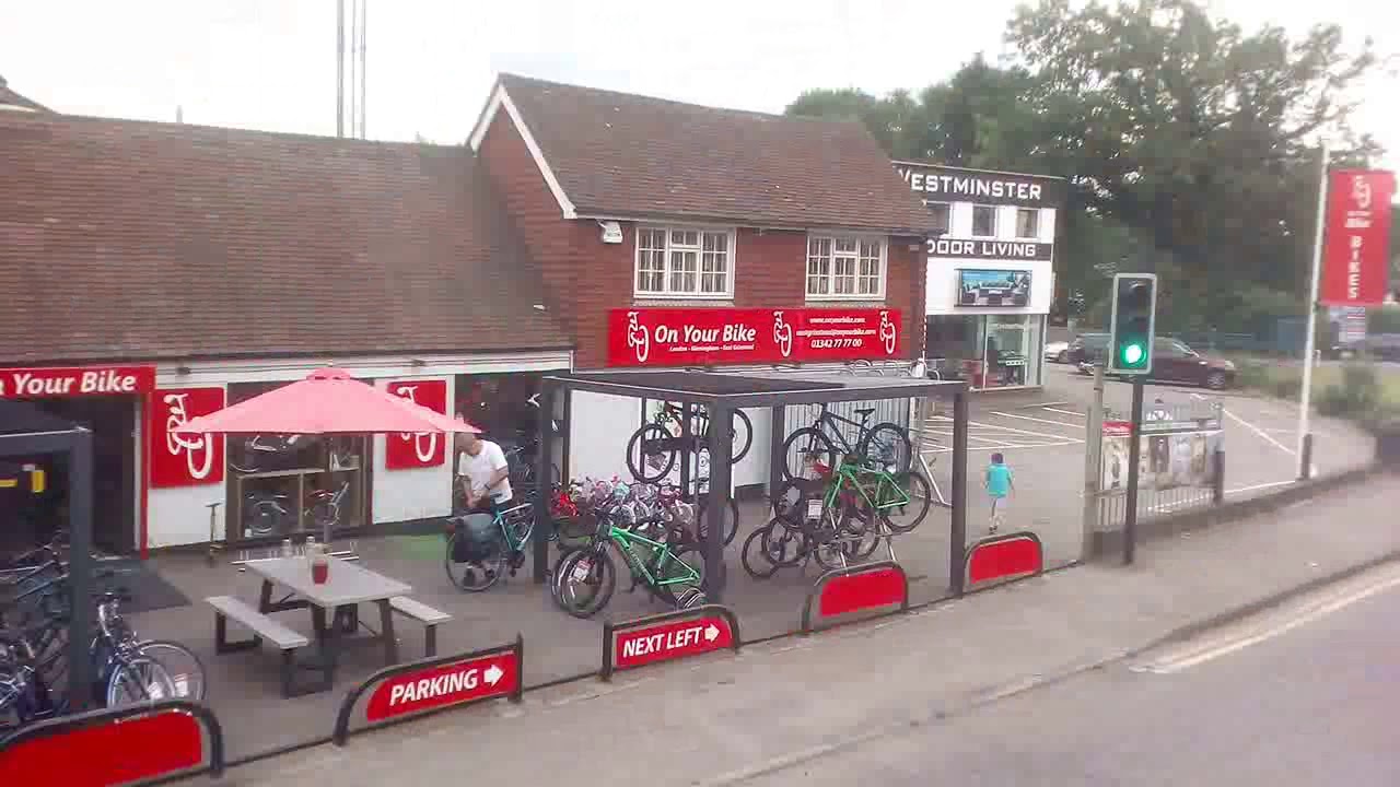 🇬🇧 FULL ROUTE VISUAL | Metrobus Crawley Route 291: Crawley Bus Station ...