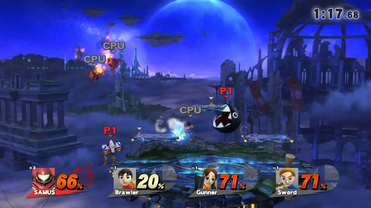 Super Smash Bros. Samus Vs. Mii - YouTube