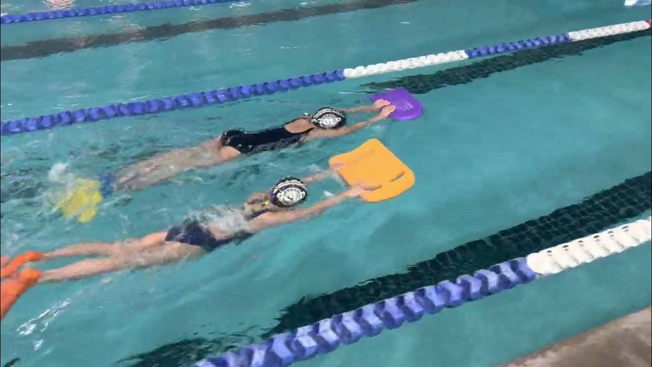 Fly Drill - kick breathe, head down, kick glide with a board - YouTube