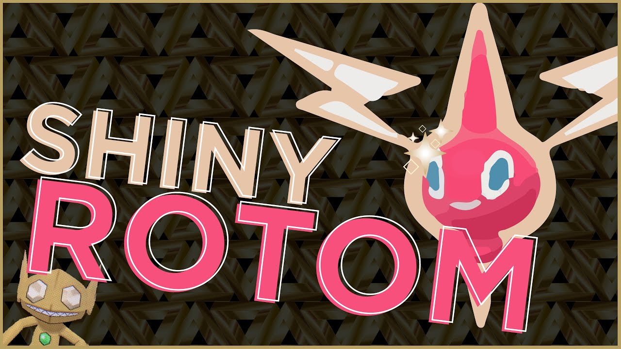 Pokémon Sword/Shield: Shiny Rotom (444 Eggs Hatched) - YouTube
