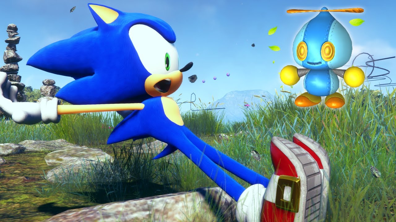 Sonic Frontiers: Omochao Edition.. - YouTube