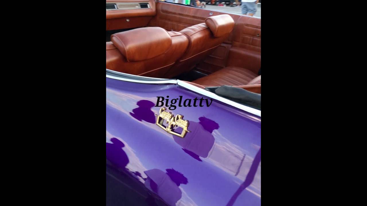 Purple donk on gold savini 26s - YouTube