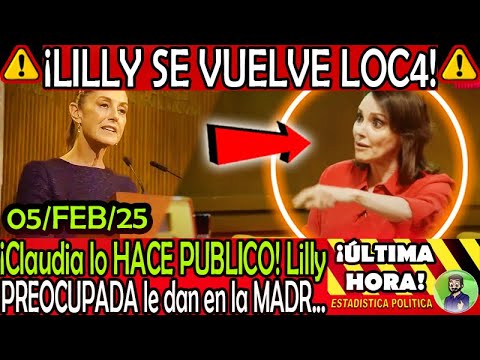 NOTICION LILLY SE VUELVE LOC4 ¡CLAUDIA LO HACE PUBLICO SENADORA ...