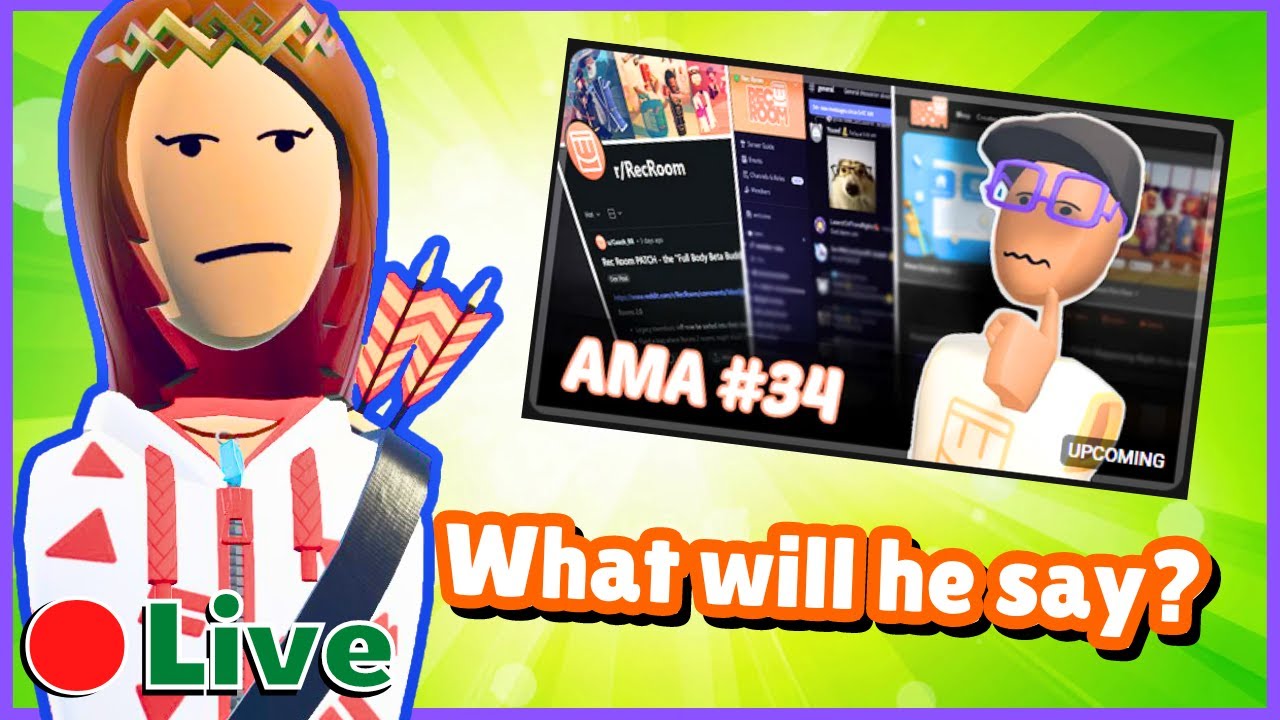 Reacting LIVE to the AMA (then games XD) | Live Stream - YouTube