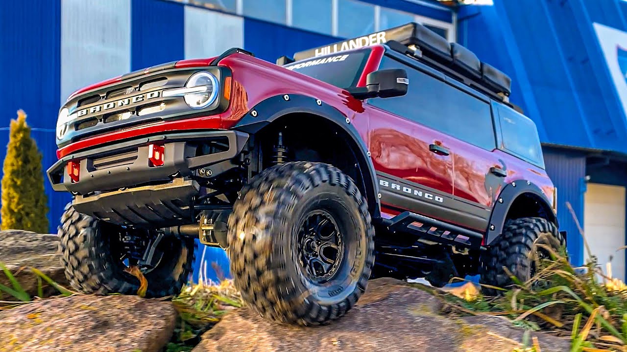 Highlights TRAXXAS TRX4 Bronco 2021 H-Tech Hobbywinf AXE R2 - YouTube