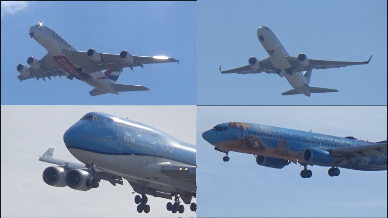 Toronto Pearson Spotting (includes A380 and LATAM 767 take-offs and KLM ...