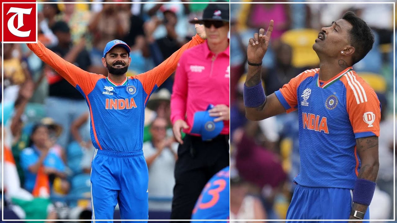 India win their second T20 World Cup title, beating South Africa by 7 ...