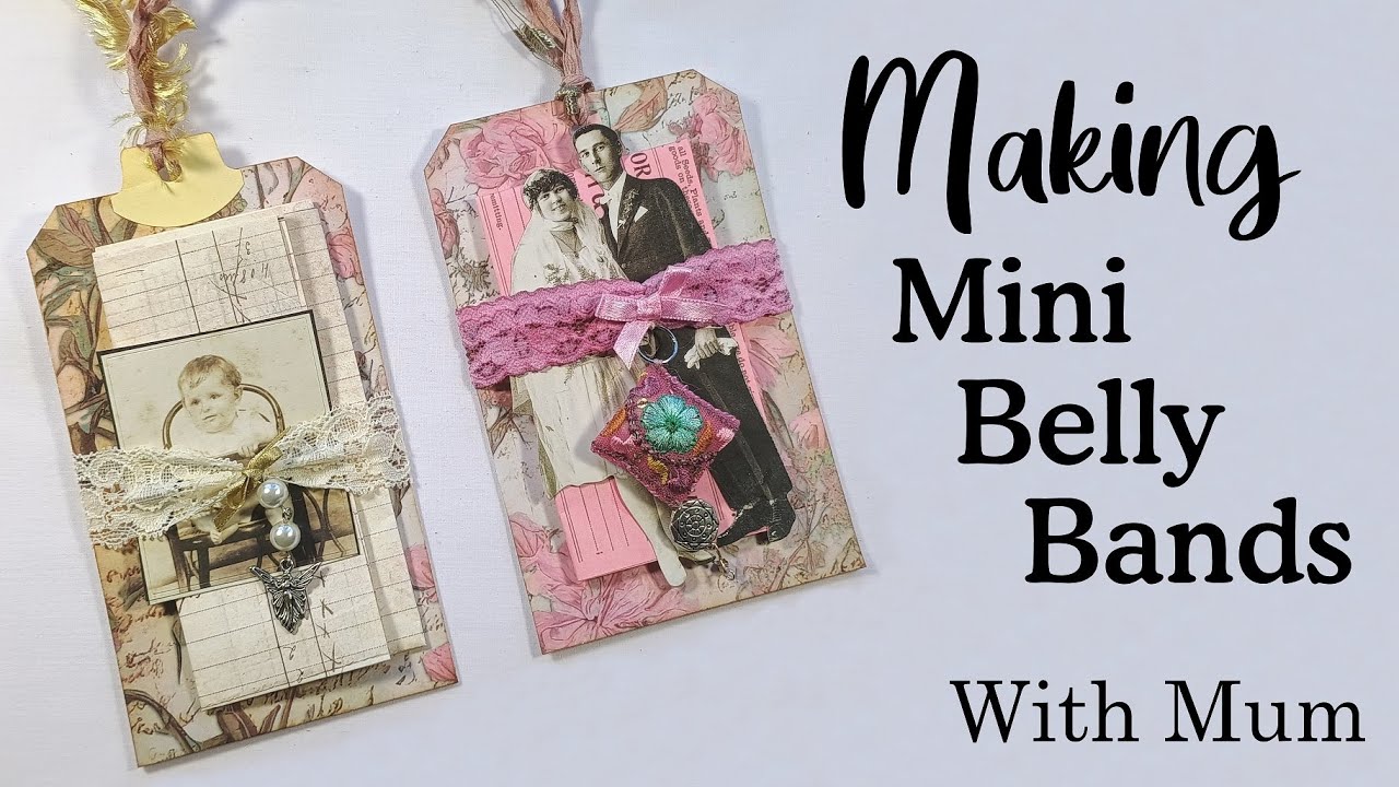 Making Mini Belly Bands With Mum - YouTube