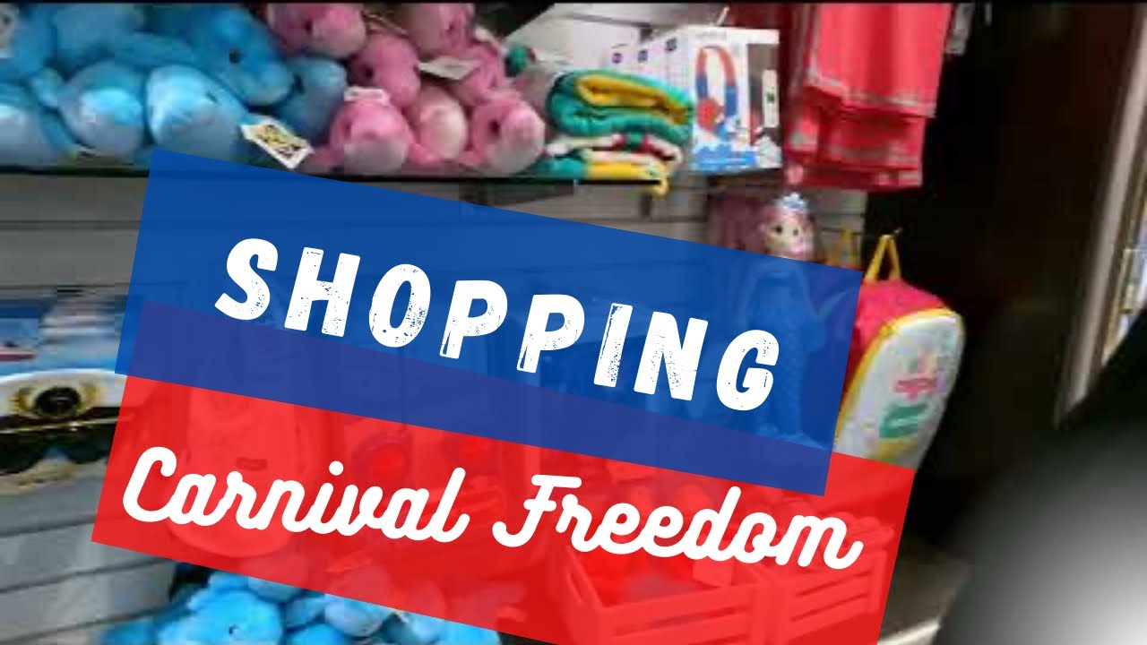 Carnival cruise shopping onboard, CHOOSE FUN - YouTube