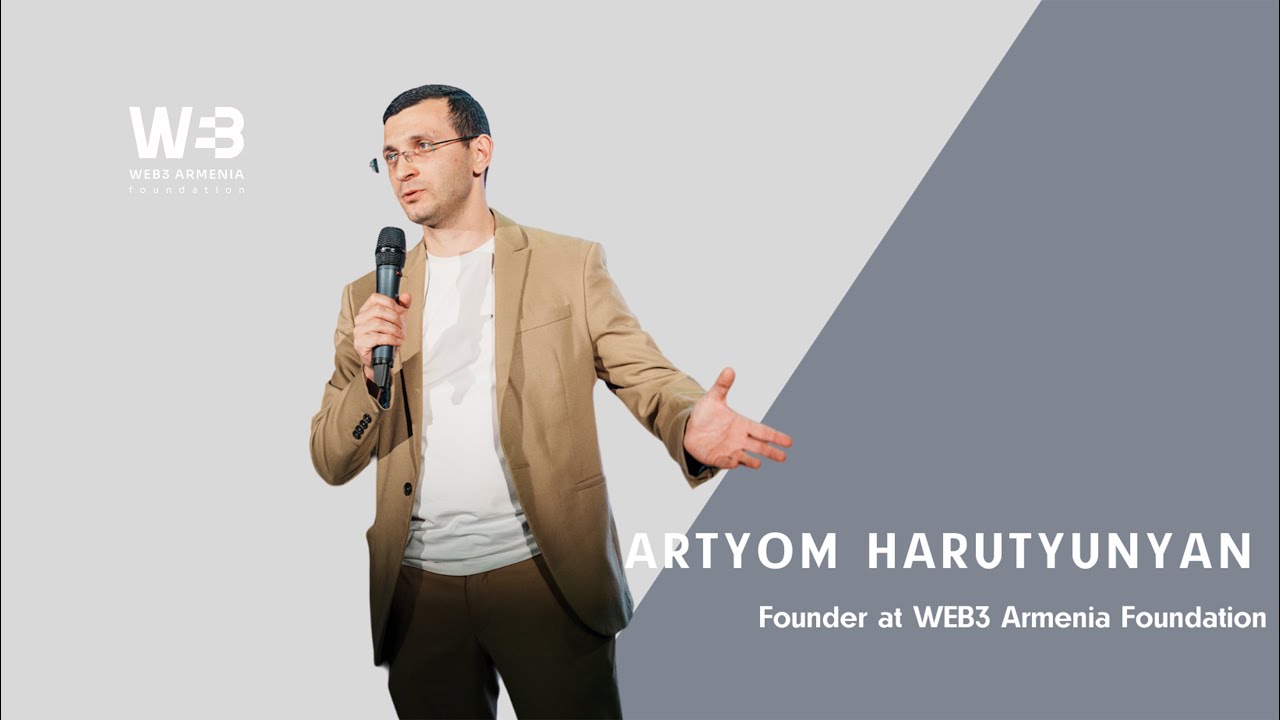 Artyom Harutyunyan's speech at Digitec 2023: ''Sovereignty of Nations and Web3''. - YouTube