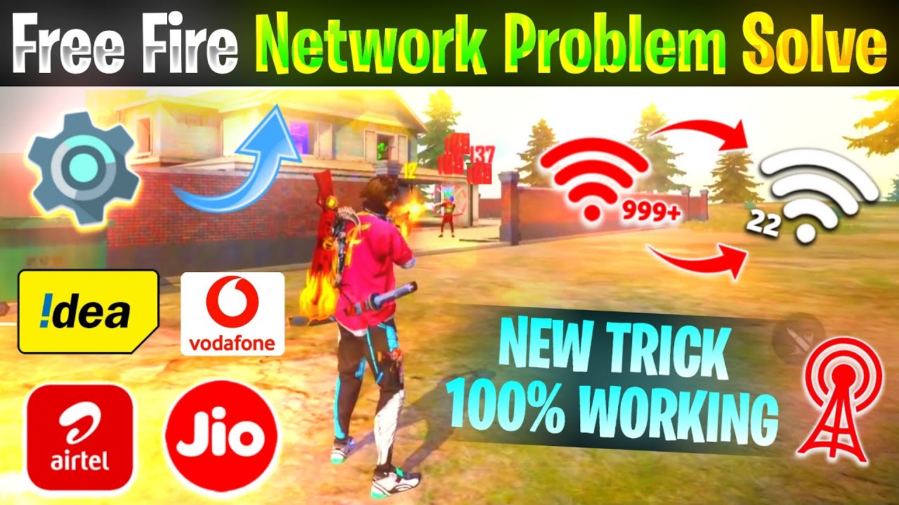Free Fire Me Network Problem Kaise Thik Kare 🤔🔥⚡ | FF Network Problem ...
