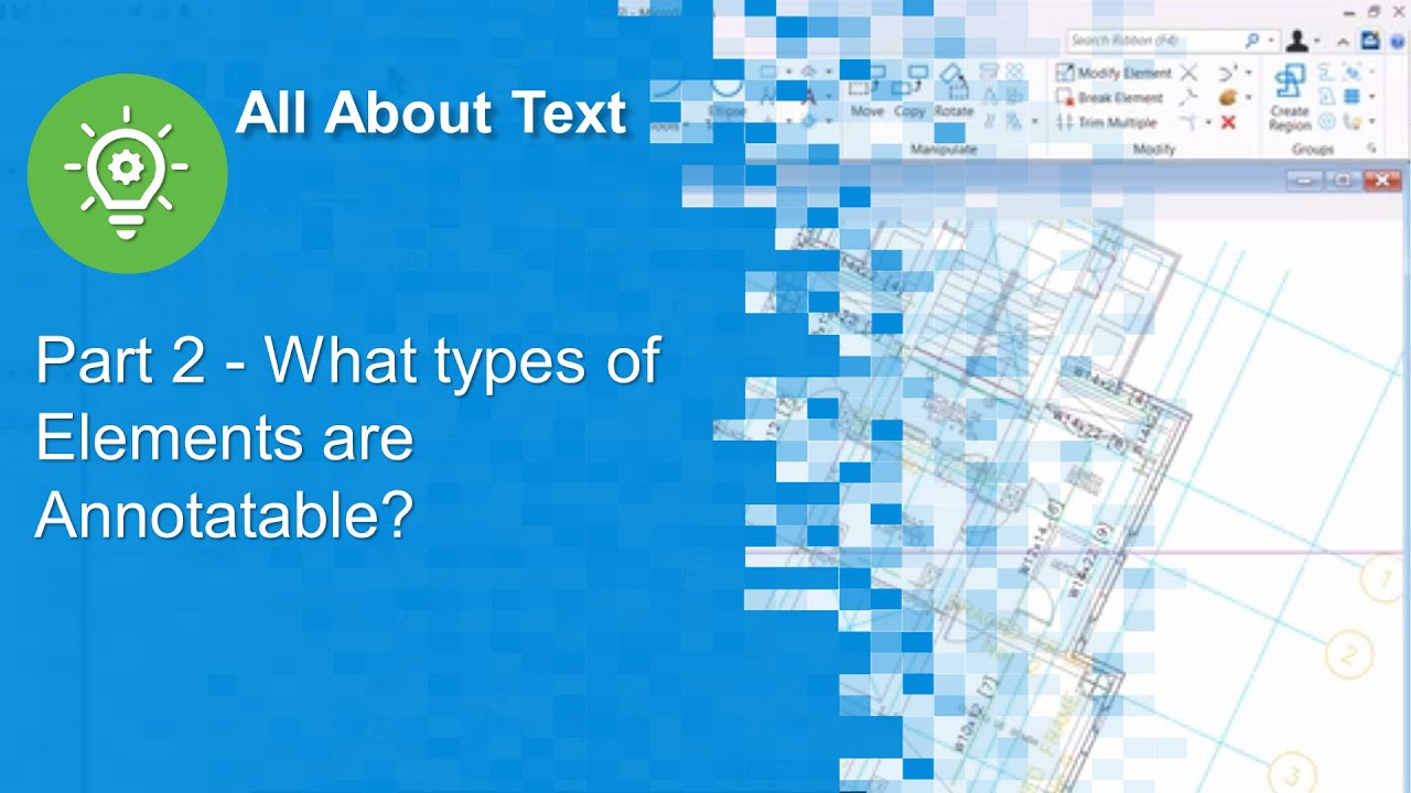 Part 2 - What types of Elements are Annotatable? - YouTube