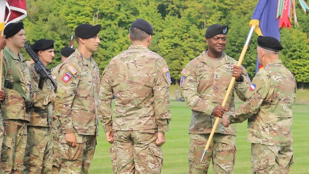 10th Mountain Division Change of Command - YouTube