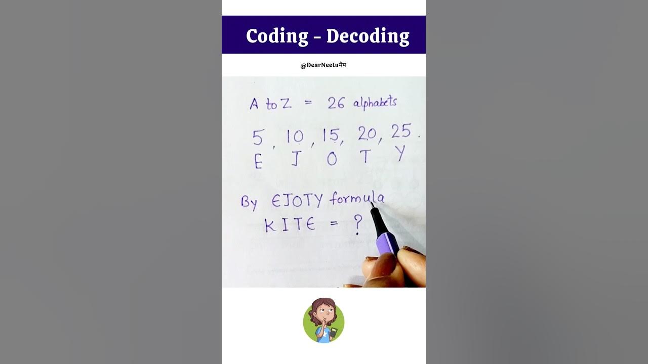 Easy Formula To Solve Coding Decoding Questions Coding Reasoning Mathstricks Math Ssc Youtube