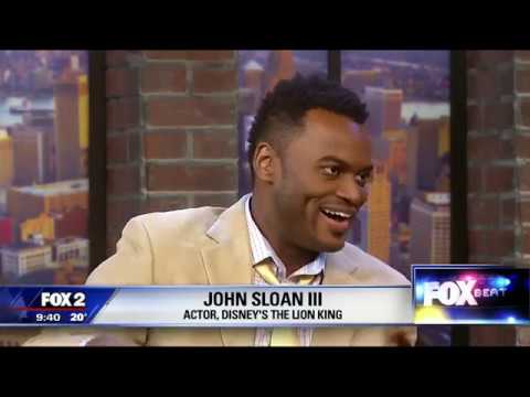 Actor John Sloan III, interviewed by Lee Thomas (Fox 2) - YouTube