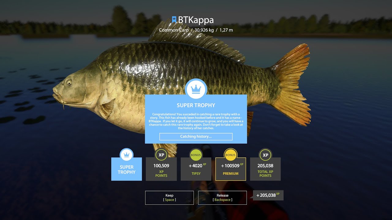 RF4 - Super Trophy Common Carp - 30,926kg - YouTube