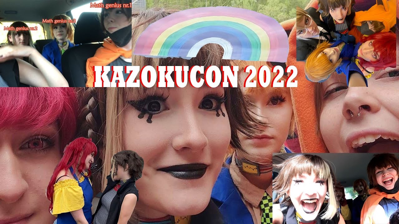 We are math geniuses | Kazokucon 2022 Cosplay Convention Vlog - YouTube