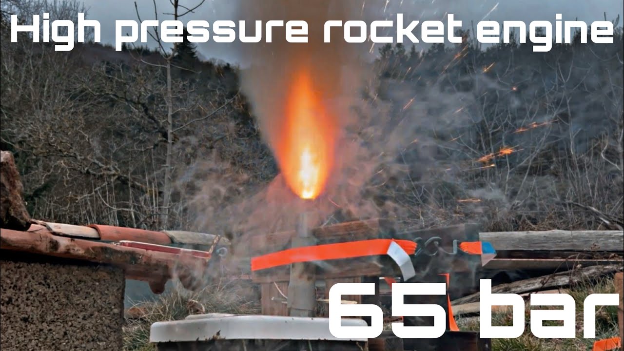 Make a high pressure rocket engine (HP-PMR) - YouTube