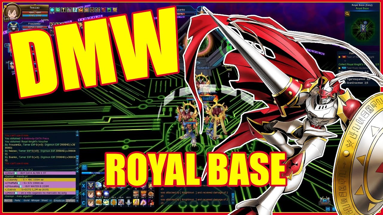 DMW - COMO FAZER ROYAL BASE? É DIFICIL? - YouTube