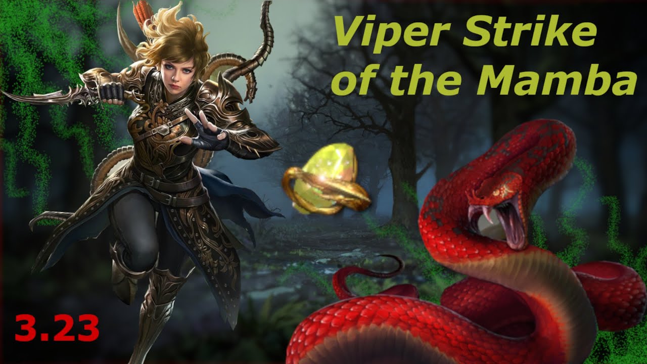 [3.23 SSF] | Viper Strike of the Mamba Pathfinder is UNDERRATED - YouTube