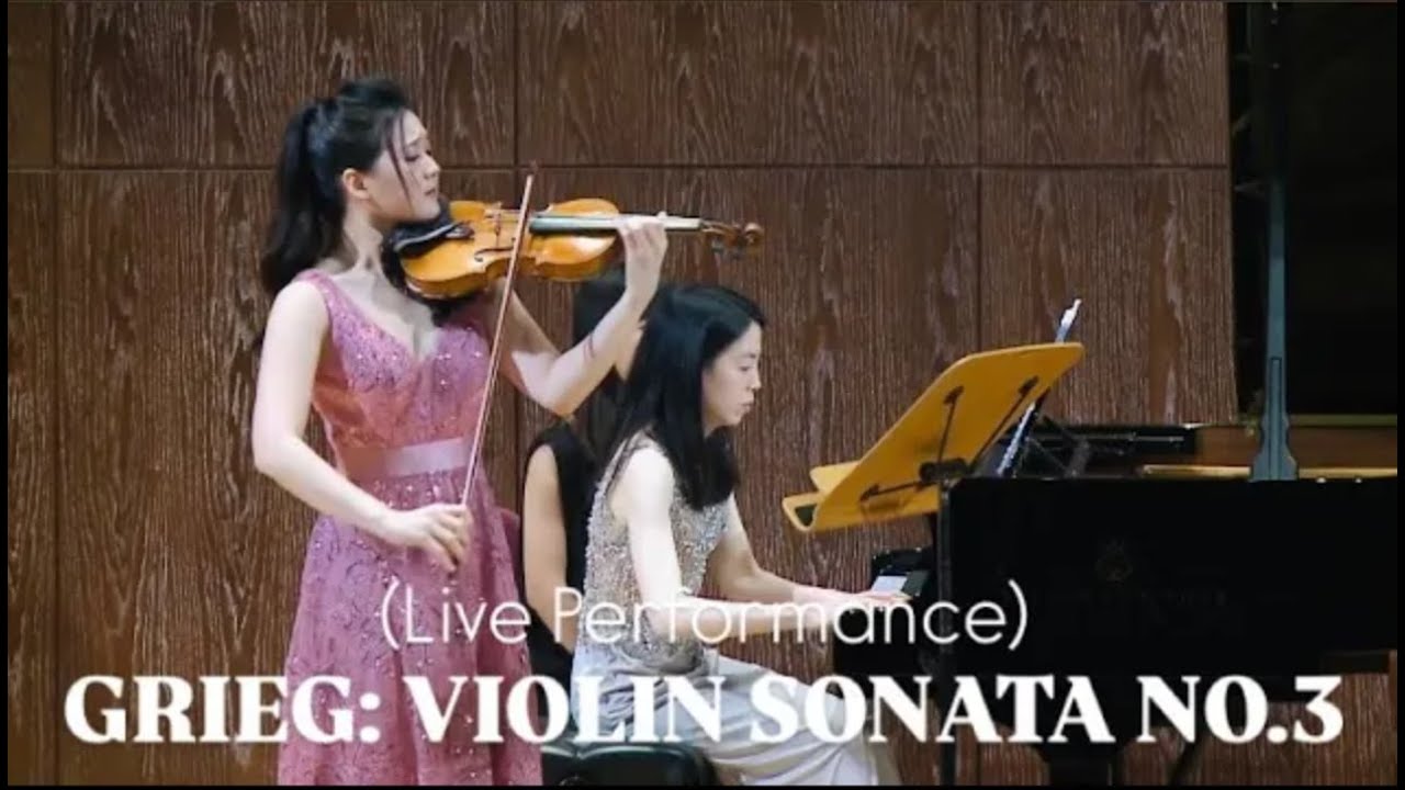 Stephanie Ho | E. Greig: Violin Sonata No.3 in C minor, op 45 - YouTube