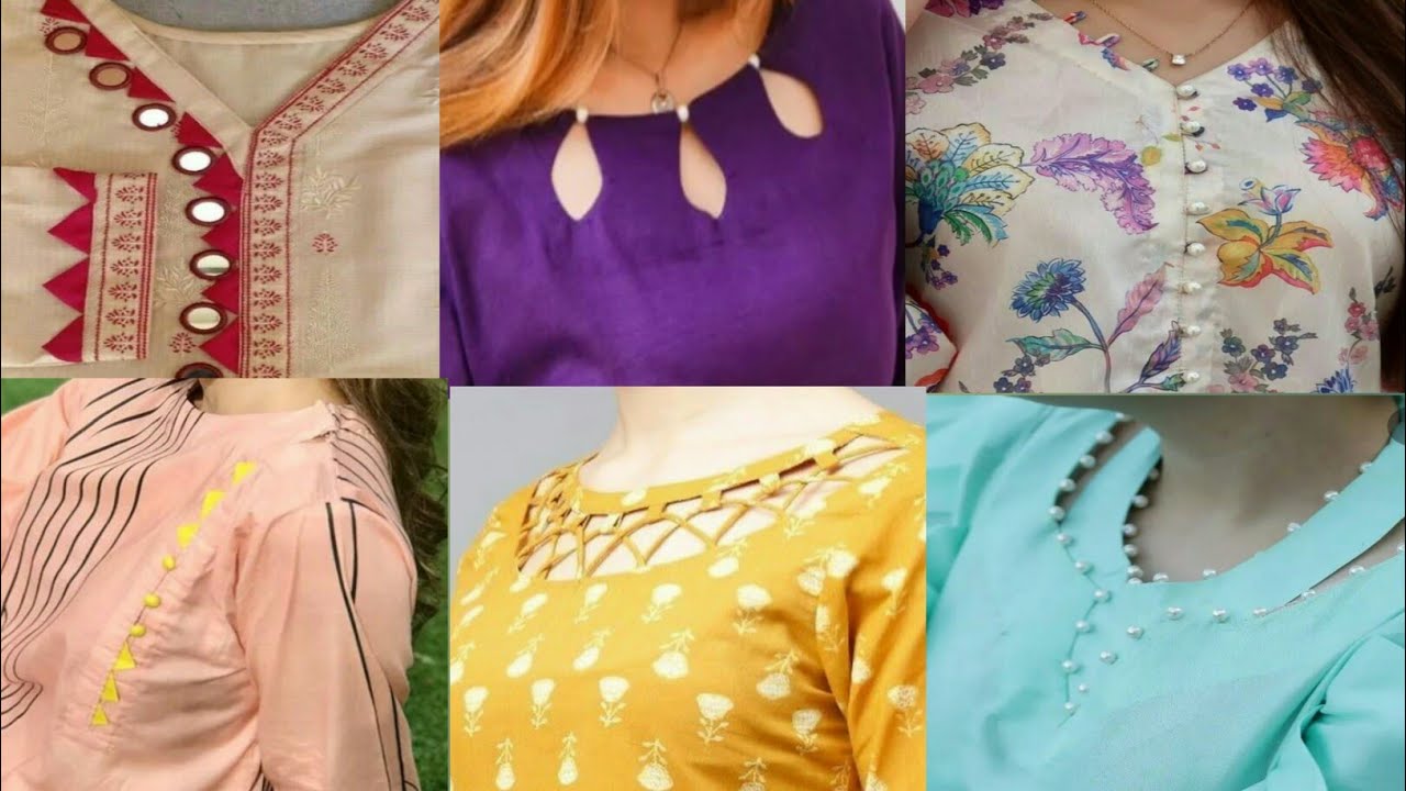 neck designs 2024 #winter dress | neck designing ideas ...