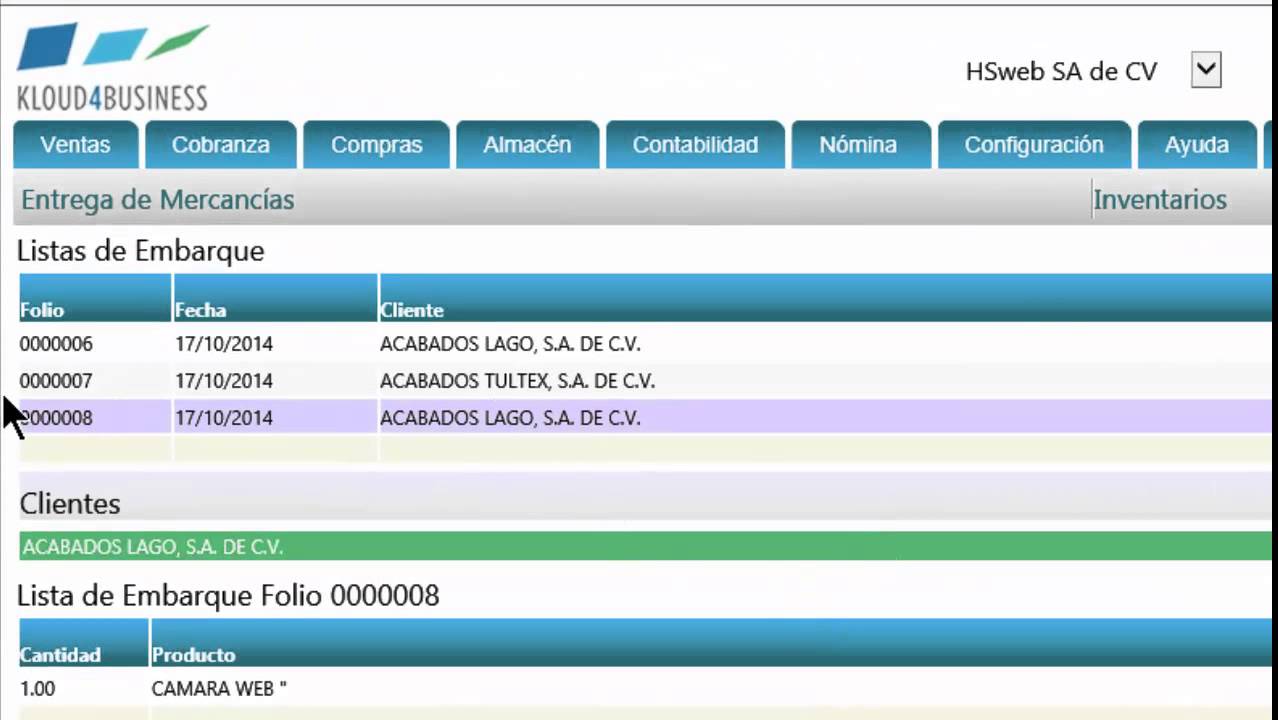 ¿Cómo generar lista de embarque para la entrega de productos a mis ...