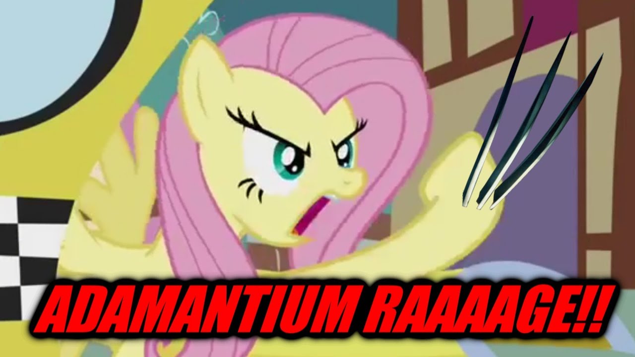 Fluttershy's Adamantium Rage - YouTube