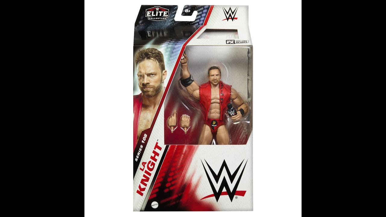 Unboxing WWE Elite Series 108 LA Knight Figure - YouTube