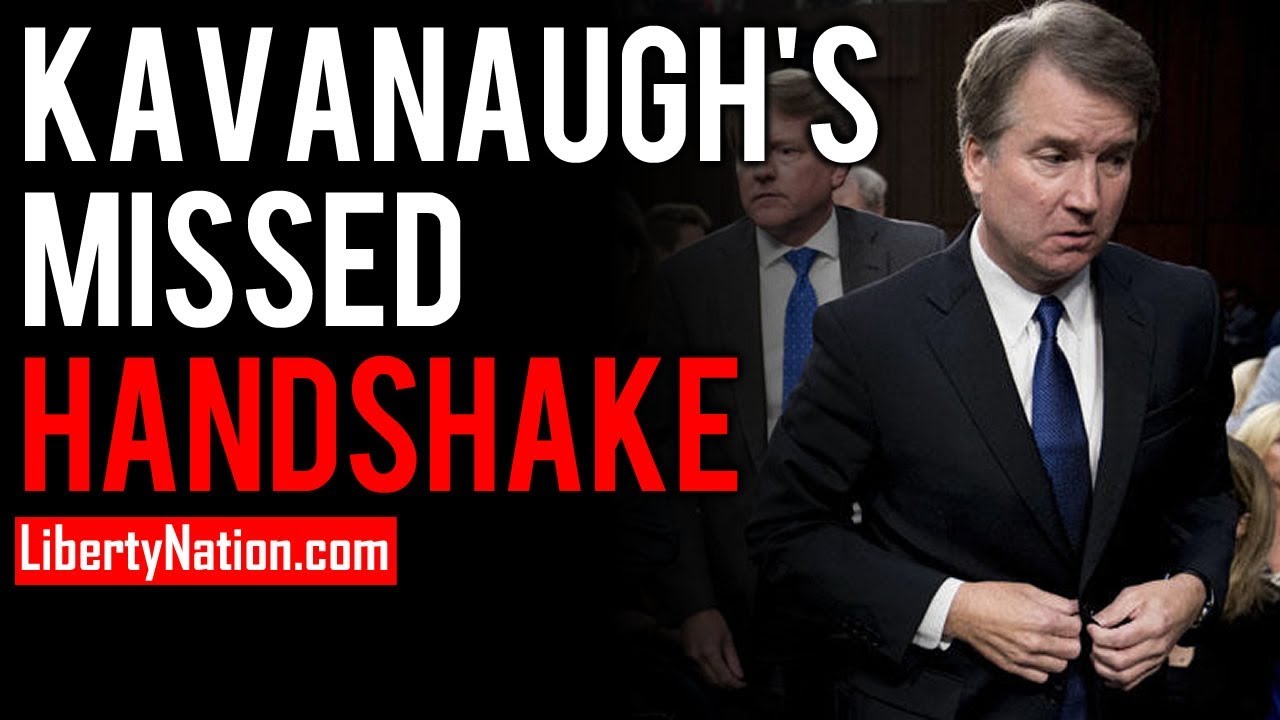 Kavanaugh's Missed Handshake - YouTube