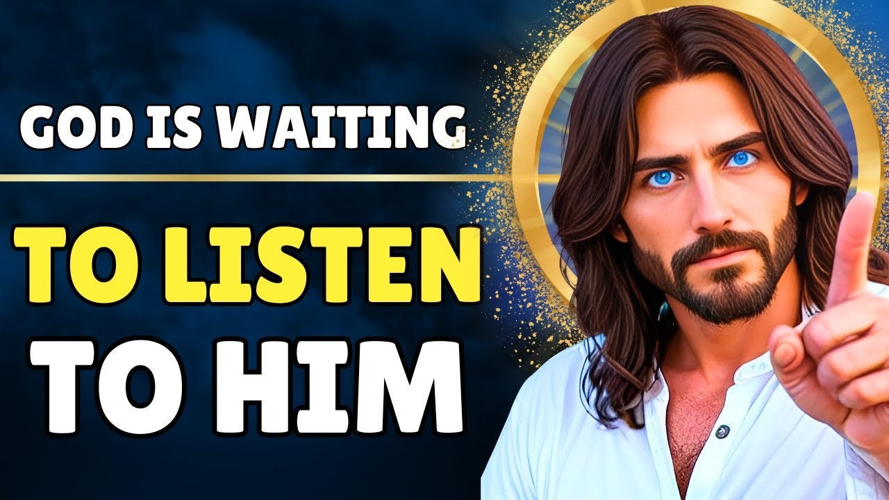 ⭕God Message - LISTEN!! GOD IS WAITING | God Message Today | Gods ...