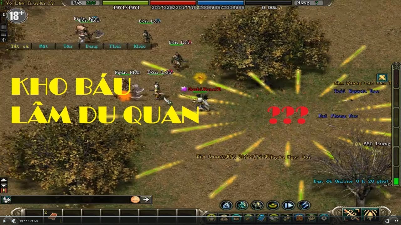 [VLTK Offline] KHÁM PHÁ BÍ MẬT KHO BÁU TẠI LÂM DU QUAN (Phần 3) - YouTube