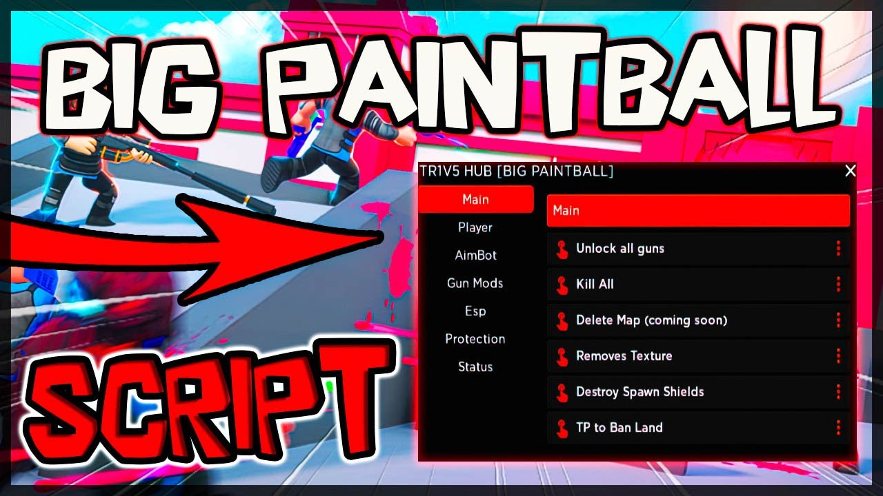 UPDATE | Best Big Paintball Script ️ Very OP Scripts - YouTube