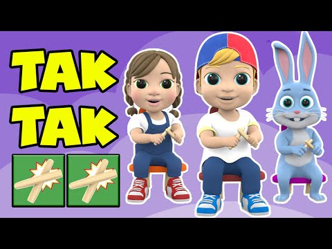 TAK TAK! Eller Hazır mı? 🥁 Ritim Çubuğu Oyunu Eğlencesi Başlasın! Rhythm Stick Game for Kids!
