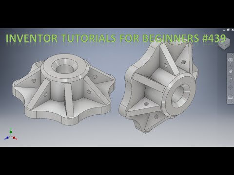 3d Drawing Tutorial in Autodesk Inventor || Inventor Tutorial for Beginners || Inventor ...