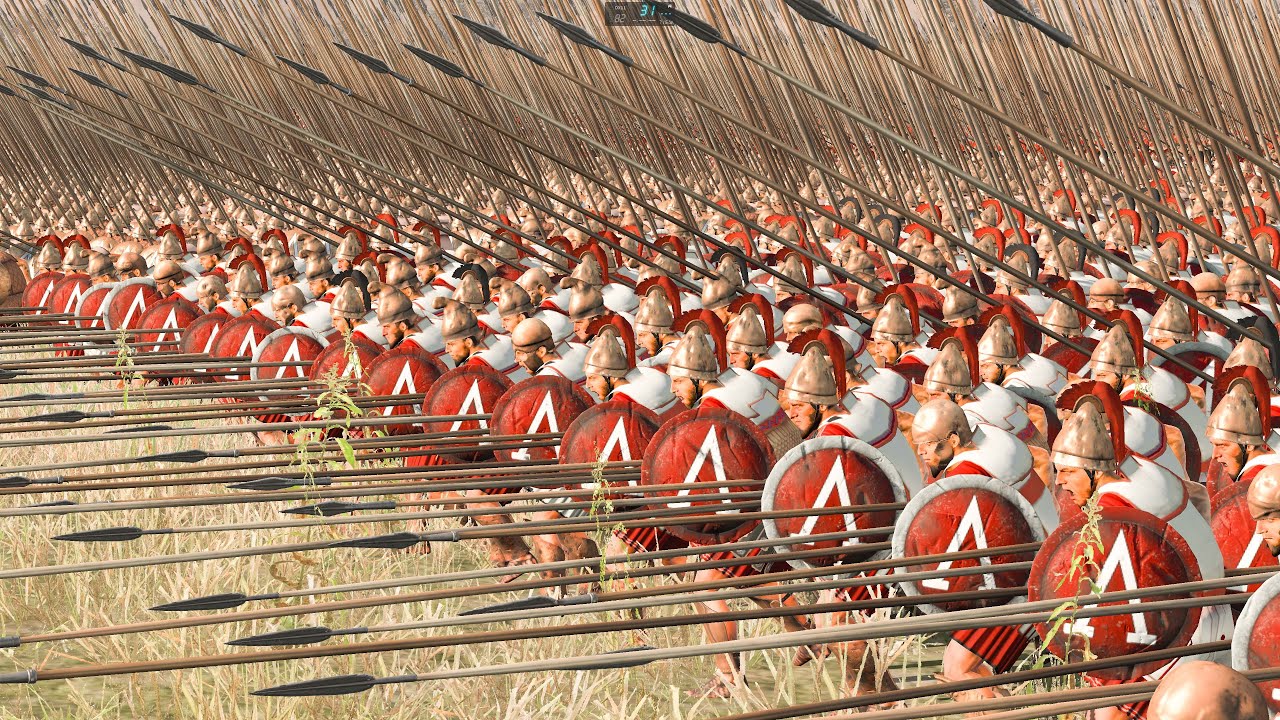 EPIC SPARTA vs ATHENS (30K Men Battle) - Total War ROME 2 - YouTube