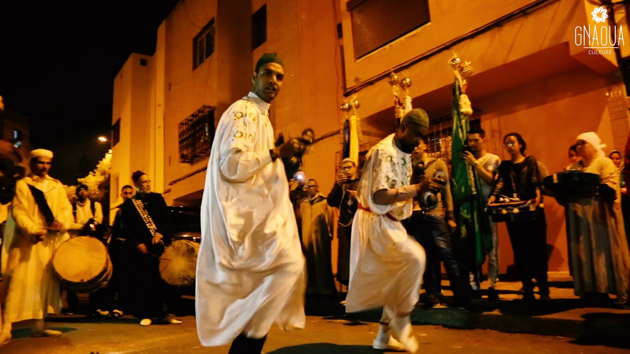 Gnawa piece of art choreography - YouTube