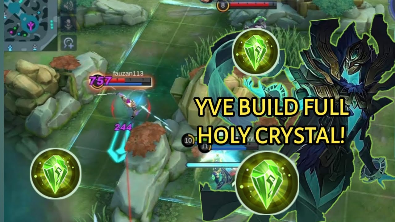 Yve Full Build Holy Crystal! - Mobile Legends - YouTube
