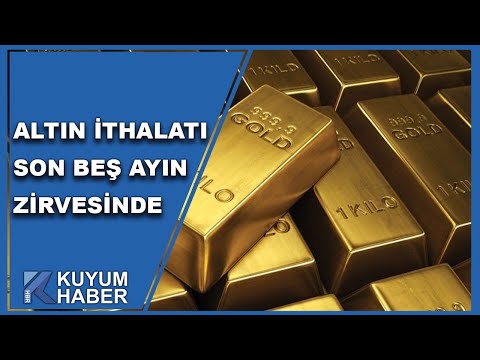 Altın İthalatı Temmuz Ayında Rekor Seviyeye Ulaştı. Türkiye Temmuzda 38 Bin 145 Kilogram Altın Aldı