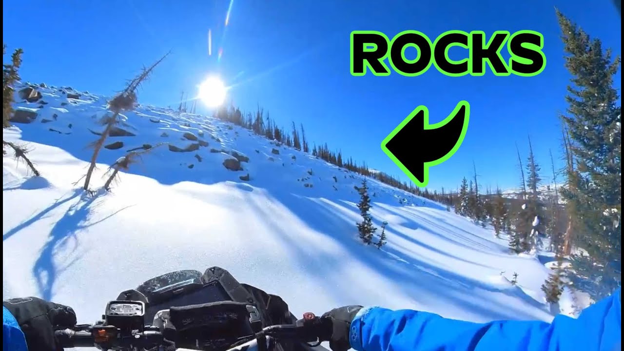 Fast Ride Up to a Rocky Hill - YouTube