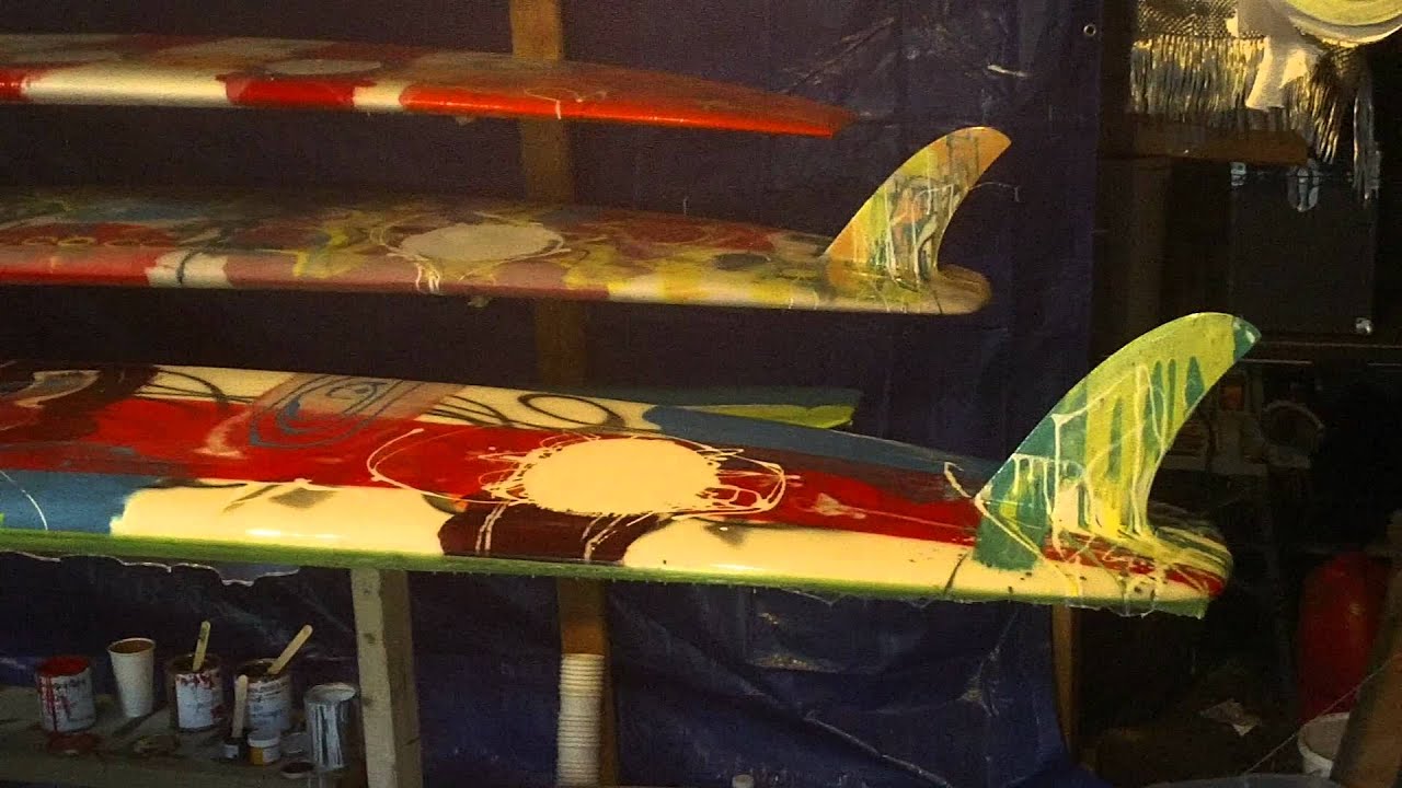 Two Crows - Back Yard Surfboard Building - YouTube