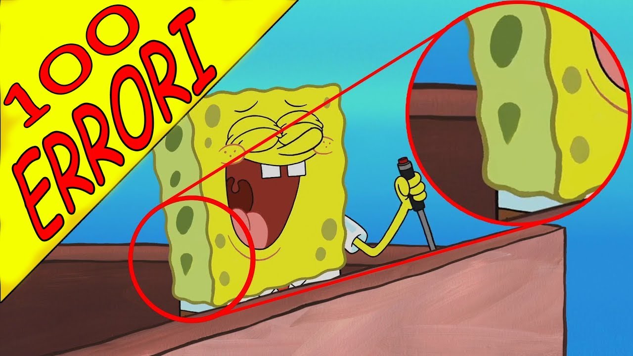 TOP 100 ERRORI di "SpongeBob" - la LOGICA dei CARTONI? - *video epico ...