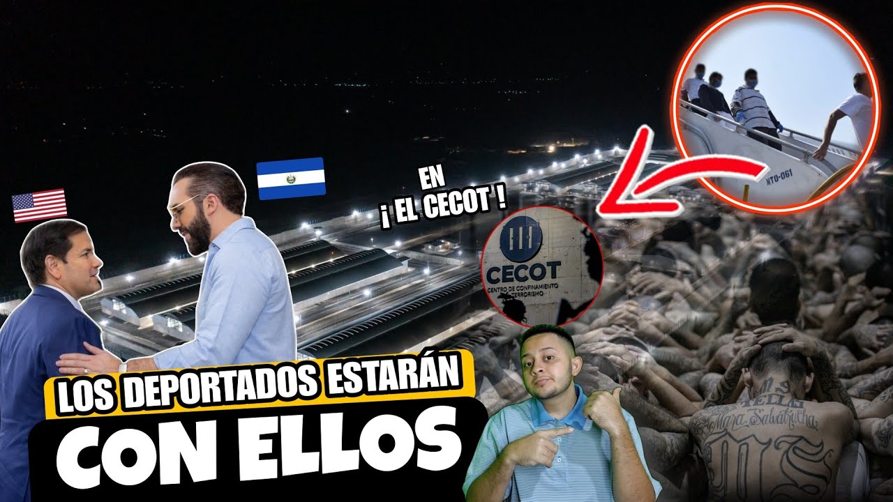 BUKELE ENTREGA EL CECOT😱A CAMBIO DE... - YouTube