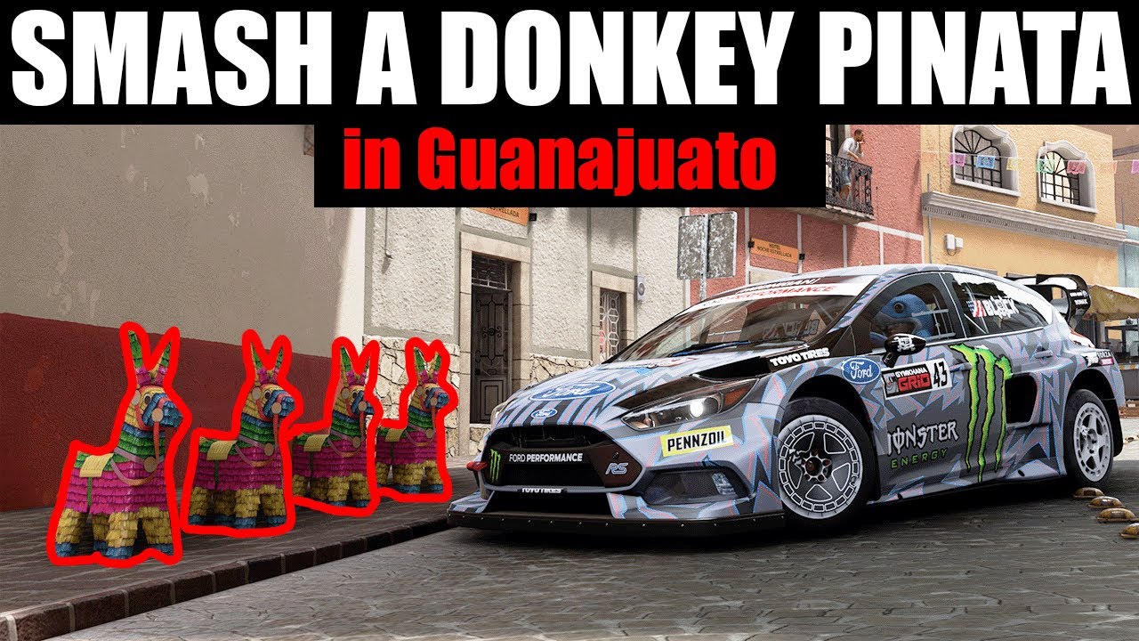 Donkey Pinata Car