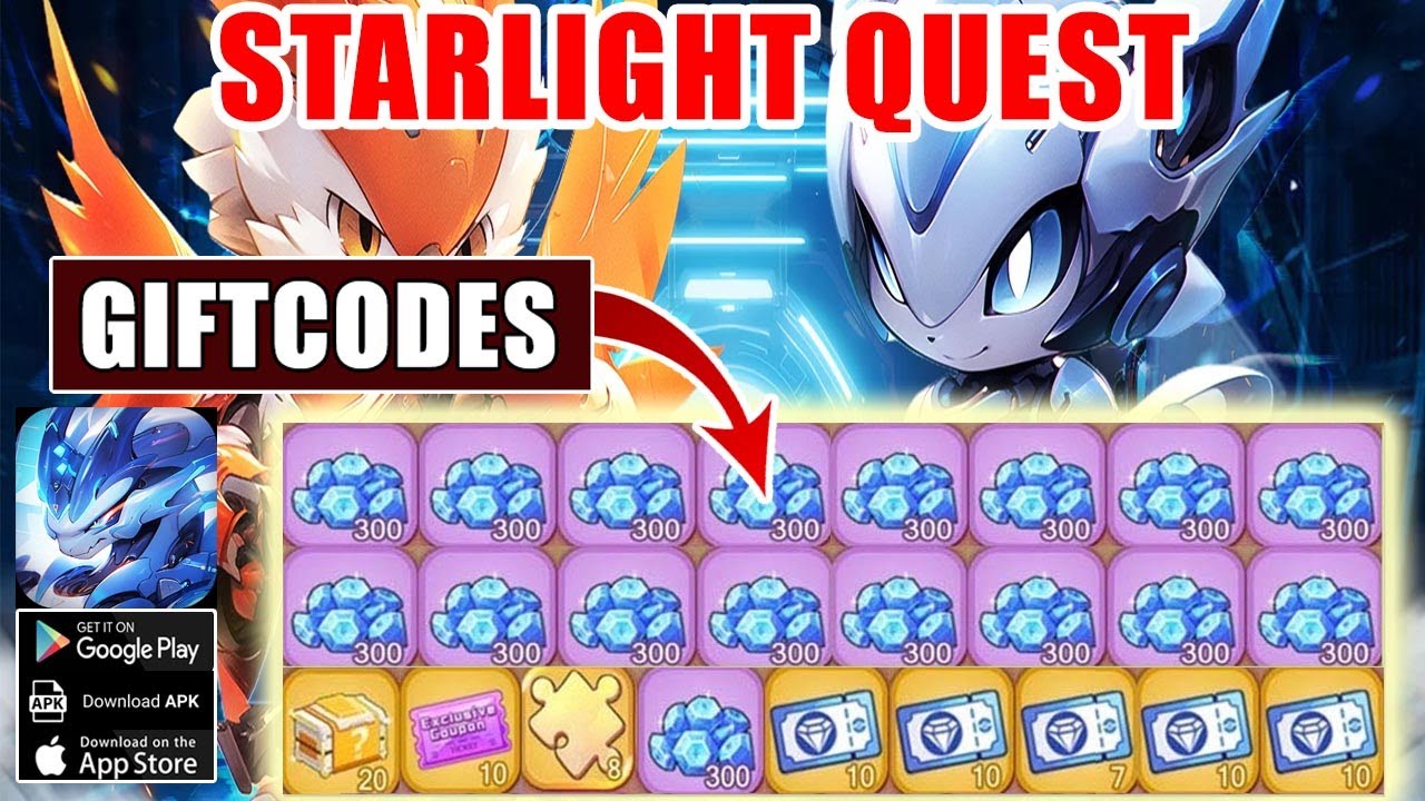 Starlight Quest & All 52 Giftcodes | 52 Redeem Codes Starlight Quest - How to Redeem Code - YouTube