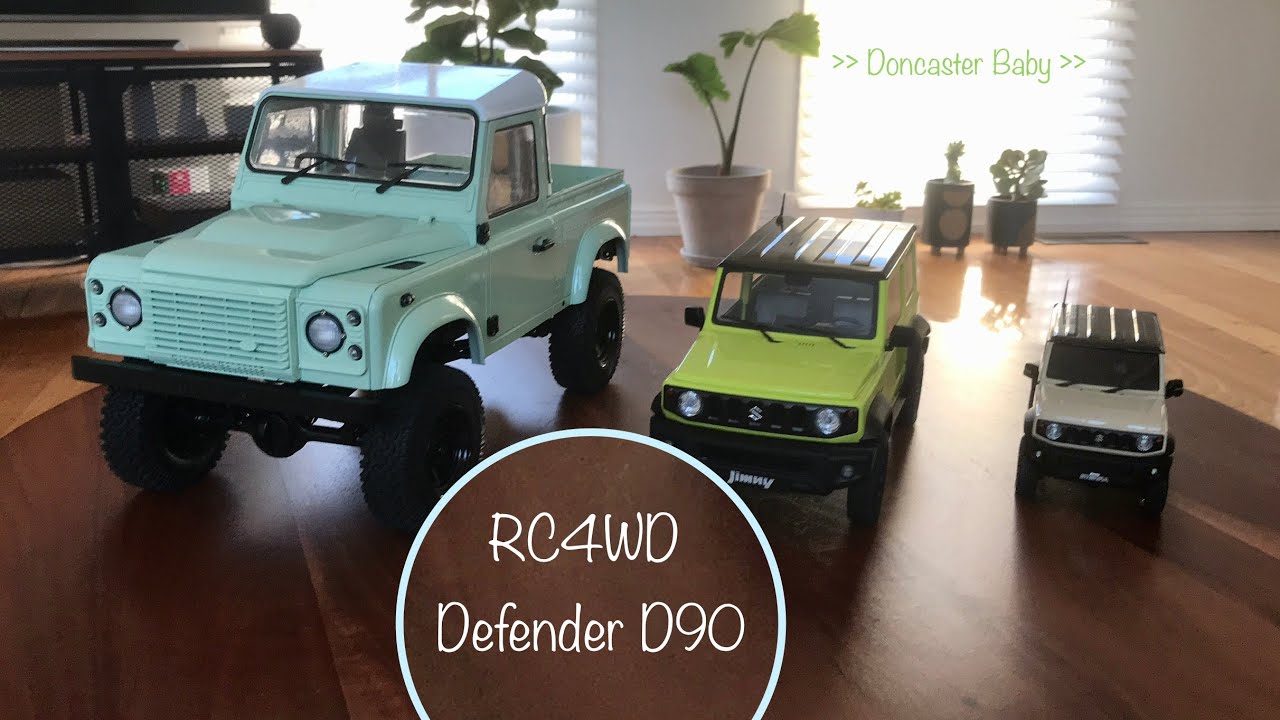 Unboxing: RC4WD Gelande II RTR 1/10 Scale - 2015 Land Rover Defender ...