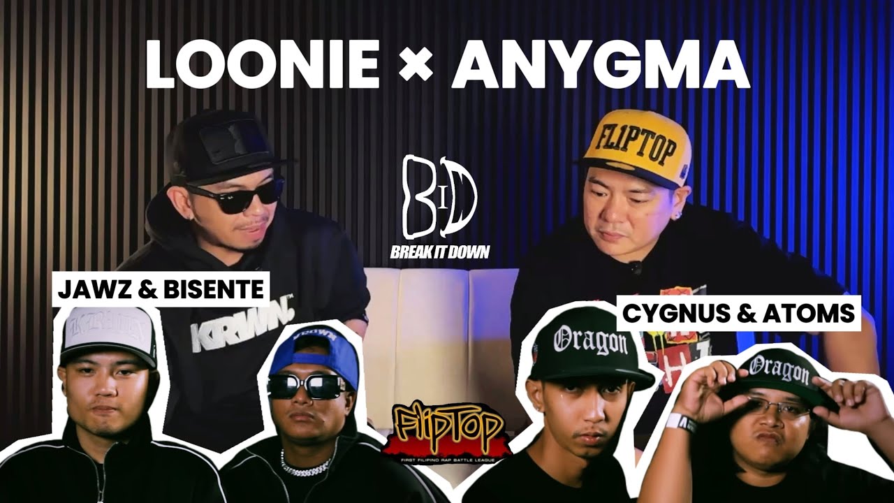 LOONIE × ANYGMA | BREAK IT DOWN: Rap Battle Review E314 | FLIPTOP ...